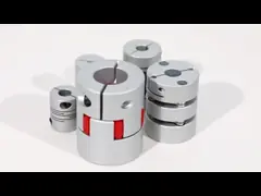China Corrosion Resistant Torque Shaft Coupling Power Transmission Flexible Shaft Coupling Silver for sale