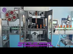 1939 M6 Adjusted Stainless Steel Automatic Labeling Machine PLC Control