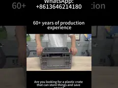 Ein Klappkarton aus Kunststoff