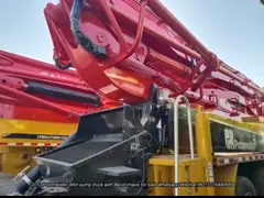 High quality Putzmeister 46m pump truck with Benz chasis for hot sale