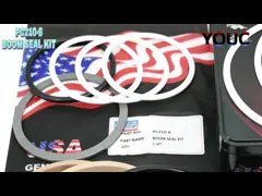 Commatsu PC210-8 est une excavatrice équipée d‘un kit de scellés