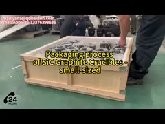 China 100-500 kg SiC Graphite Crucibles for Metal Induction Melting Designed for High Temperature Melting and Casting Applications for sale