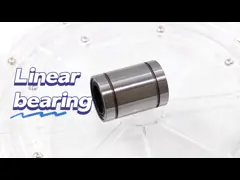 China Gcr15 steel LMK16UU Square type Rubber Sealed Flange Linear Ball Bearing for sale