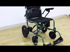 China Lightweight Mobile Wheelchair With Joystick And User Friendly Controls for sale