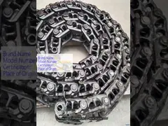 Cina Parti di carrozzeria per escavatori a trascinamento, tracciato di scarpe, tracciato di collegamento in vendita