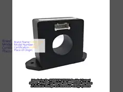 Sensor de corriente residual de tipo B o A de 6 mA/DC 16 X 40 X 11,5 X 48 mm para aplicaciones industriales