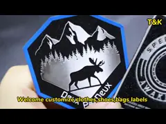 Chenille Embroidery and woven labels