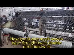 China Hot Dipped Galvanized Hexagonal Chicken Wire Mesh Weaving Netting Fence 25m 30m 50m Length for sale