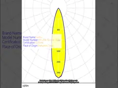 16 In 1 LEDs 25°/55°/90°/120° Multiple Angles 95% Light Transmission Anti-Glare Energy-Saving Street Light and Floodlight Lenses