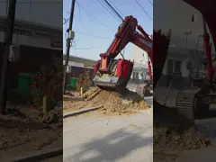 The crushing bucket excavator crushing bucket has a high output and is a crushed stone bucket