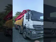 Big Sale 2019 SANY 56m Used concrete pump truck Benz chassis for building equipment