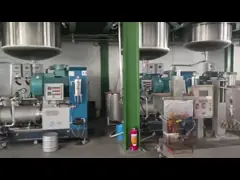 Production line platform used mixing tanks