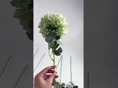 China New manufacturer supplies artificial flower single onion balls in stock for wedding silk flowers, home decoration and Christmas wreaths for sale