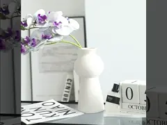 중국 신선하고 우아한 3D 프린트 7개의 머리 필름 팔레노플러스 인공 꽃, 가벼운 고급 집 거실과 식탁 꽃 배열 인공 꽃 판매용