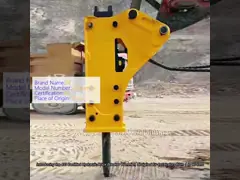 China Excavator Hydraulic Rock Breaker Hammer Backhoe Attachment Part CE Certified for sale