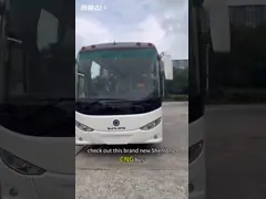 China Used Coach Bus SunLong 10m 36-43 Seats LHD CNG Bus with 720L Gas Tank Capacity for sale