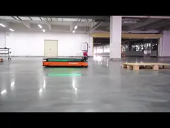 China Shelf Pallet Robot Magnetic Navigation Lurking Tractor Robot Material 500kg AGV Robot For Electronic Appliances And Automotive for sale