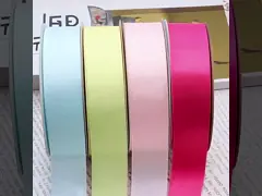 China Manufacturer's spot 3.8cm100 multi-color ribbed tape wholesale clothing accessories home textile gift box binding threaded ribbon for sale