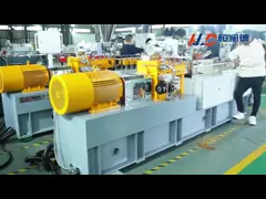 High-Quality Twin Screw Plastic Extruder Machine for PVC/PE/PP Processing