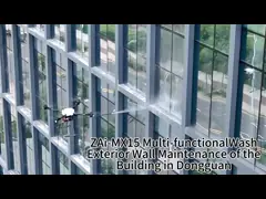 ZAi-MX15 Solar Panel High-voltage Cleaning Drone for High Building Wall Window Cleaning Solutions