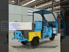 New four-category garbage truck that can be registered