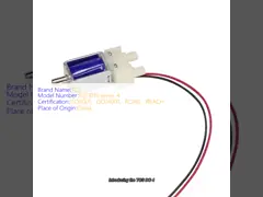 China Normal Open Micro Electric Air Valve DC 4.5V Miniature Solenoid Valves For Sphygmomanometer for sale