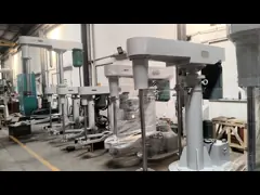 Hydraulic lifting high speed disperser machine