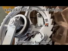 rail fitting wheels for mining  production