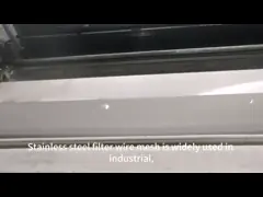 30m 50m/Rol Filtro de acero inoxidable de malla de alambre personalizable 304 de acero inoxidable de malla de alambre