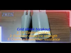 China Four Core Insulation Cold Shrinkable Cable Breakout Boots Fingers for sale