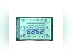 China VATN Alphanumeric Custom Segment LCD Display TN, Negative, Transmissive for sale
