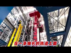 Max 45m Automated Storage Retrieval System AS-RS Stacker For Max 1500kg Pallet