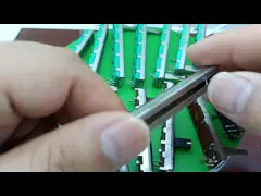 Slide potentiometer mixer faders
