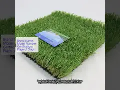 Grass artificiale per il paesaggio di 38 mm 13800 Dtex Produttore di erba sintetica per parco giochi