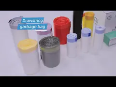 Colorful Unscented Thick Garbage Bags for Bathroom Office Kitchen Strong Leak-Free