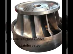 Proyecto de acero inoxidable de los 300m Francis Turbine Generator For Hydropower