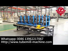 Welding Pipe Manufacturing Base: Live Shots of the Entire Production Line Workshops