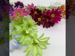 China Simulated summer chrysanthemum lucky bucket flower arrangement wedding photography decoration garden landscaping for sale