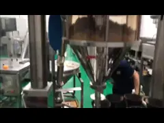 China Stainless Steel Granule Filling Machine Automatic With PLC Control System for sale