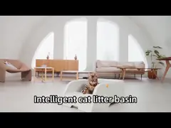 China Automatic Pet Litter Box Self Cleaning WiFi Enabled App Control With Replacement Filter for sale