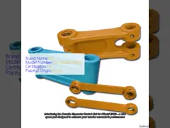 China Crawler Excavator Bucket Link for Hitachi EX30 Excavator Spare Parts for sale