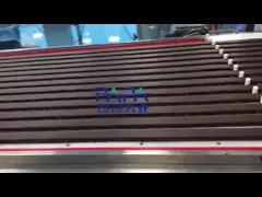 Linea di imballaggio a flusso separato per taglio di barre energetiche di proteine ad alta potenza