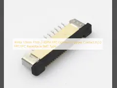 Alinta 1.0mm Pitch 2-30Pin FPC Connector Upper Contact H2.0 FPC/FFC Receptacle Tipo SMT