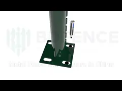 China Home Garden 6ft Height 3d Security Fence 60*150mm Square Post for sale