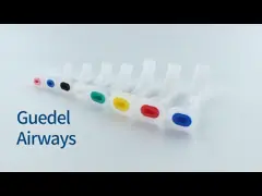 中国 医療麻酔滅菌咽頭エアウェイ ギデル気道 小児用 PE ギデル OPA カラーコード 販売のため