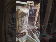 Droge de Versieagent Open For Car Armrest van de Oppervlaktepu Vorm