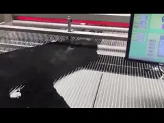 China Automatic Leather Measuring Machine CNC Leather Production Machine With Printer for sale