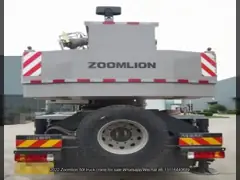 Reliable 2022 Zoomlion 50t truck crane with good condition for hot sale