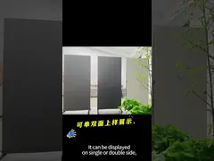 China Movable Large Panel  Tile Display Holder Double Sided Metal Granite Slab Racks for sale