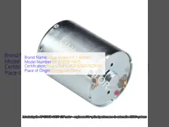 China Customized 12V 24.4mm RF-370CB-11670  Motor for Air Conditioning Damper Actuator for sale